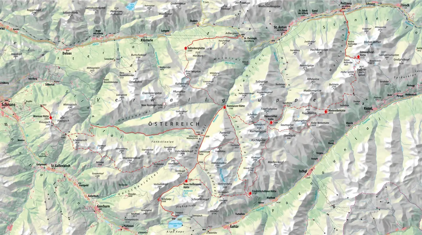 Verwall-Runde | Die 8-Hütten-Tour im Verwall